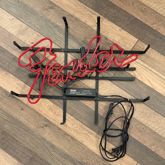 Fender | Other | Fender Neon Light 2x6 | Poshmark